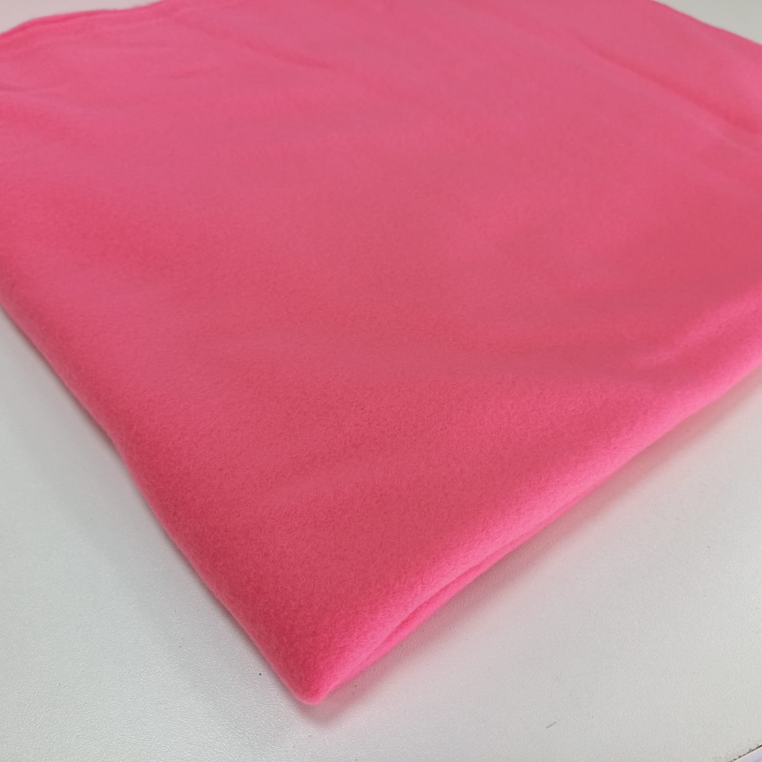Tecido Soft Importado liso - 1,60 de largura Rosa Chiclete